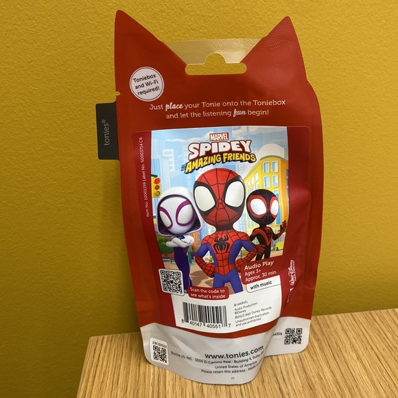 Disney | Toys | Tonies Spiderman Audio Character Toniebox Spidey And ...